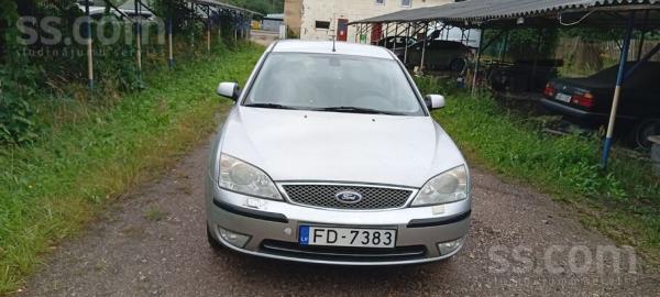 Pelēks Ford Mondeo 2004 Jūrmala, ar dzinēja tilpumu 2.00 L un nobraukumu 168 tūkst. km par 1600 €, foto 4 vietnē AUTOMOTO.COM.LV
