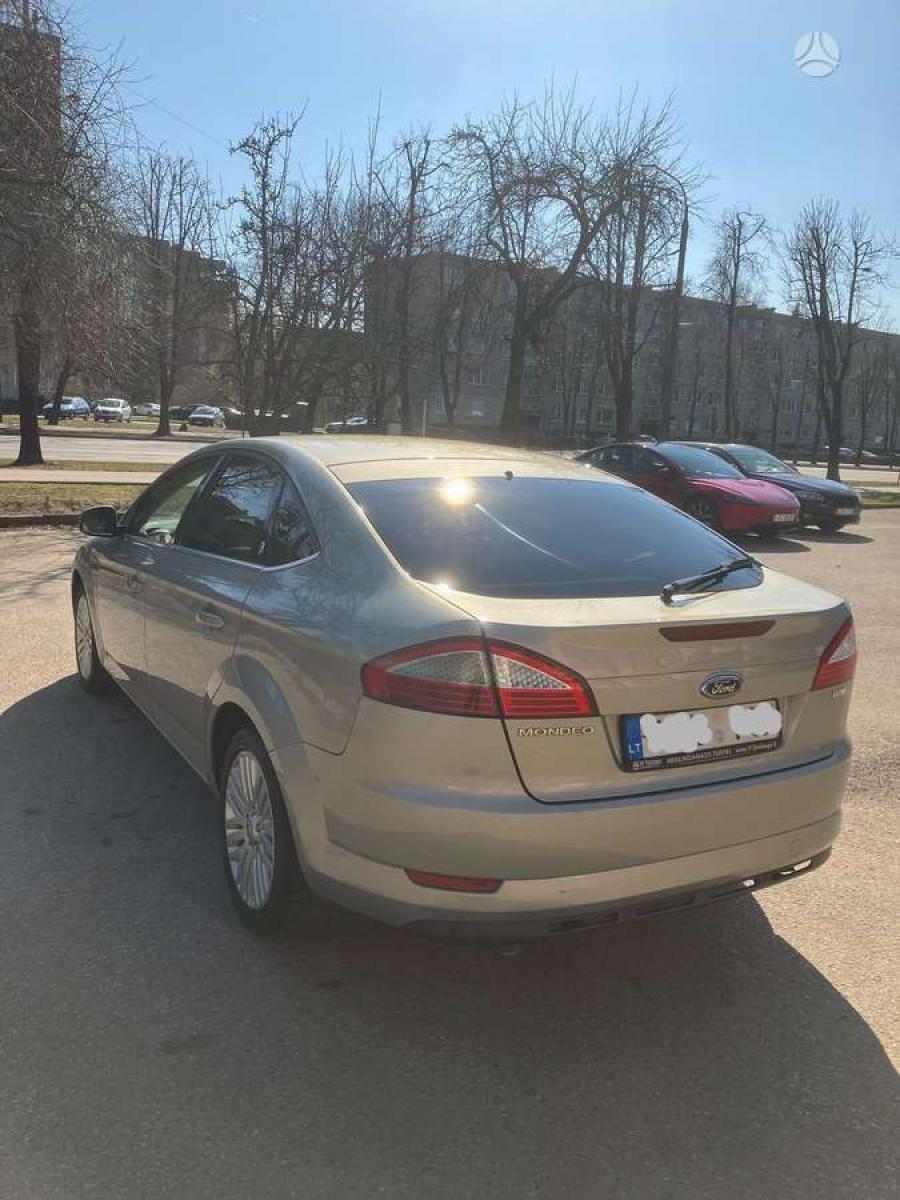 Grey Ford Mondeo 2010 in Kaunas, with an engine capacity of 2.00 L and mileage of 349 thousand km for 2850 €, photo 5 on AUTOMOTO.COM.LV