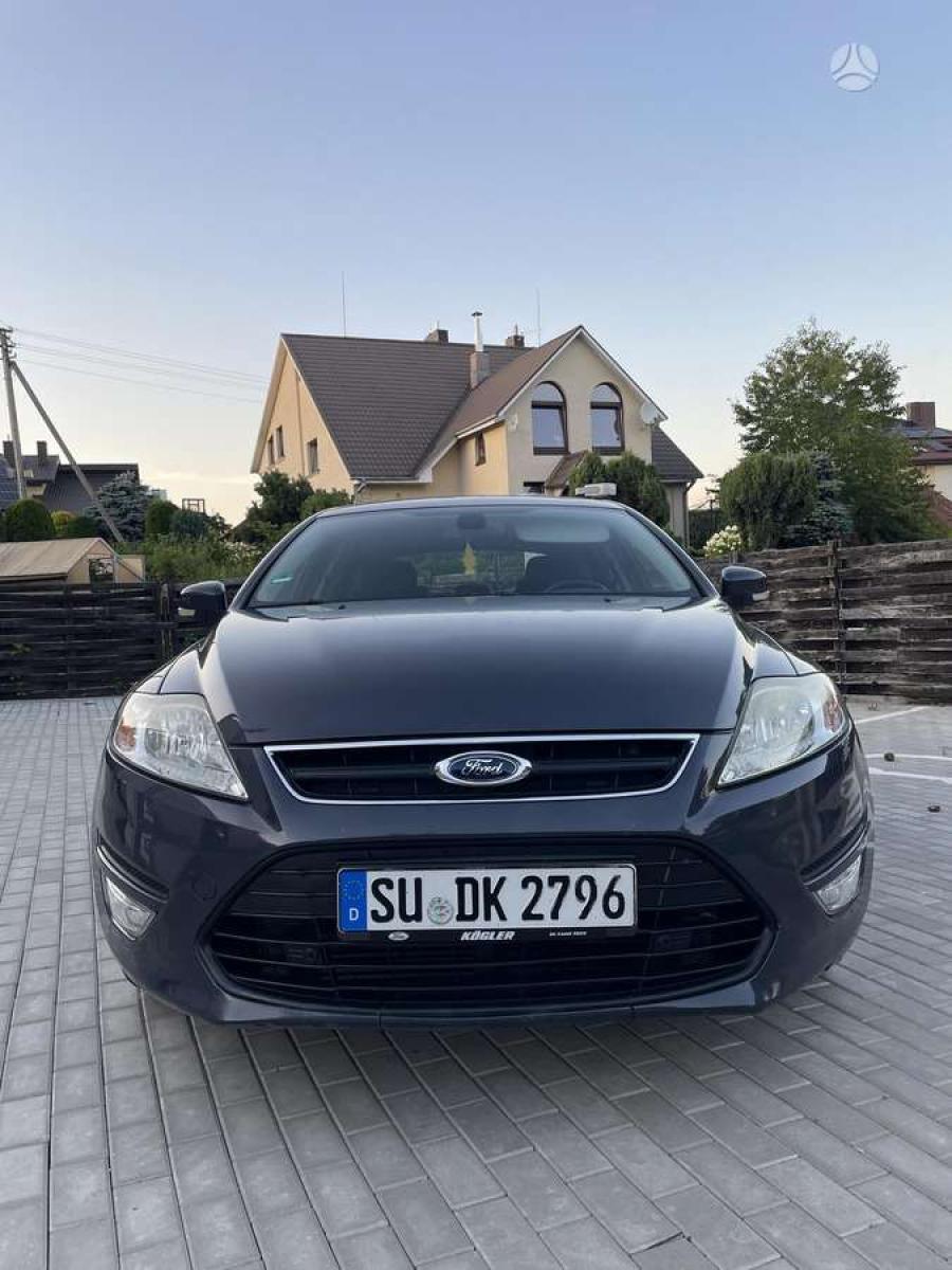 Grey Ford Mondeo 2011 in Alytus, with an engine capacity of 1.56 L and mileage of 107 thousand km for 2850 €, photo 12 on AUTOMOTO.COM.LV