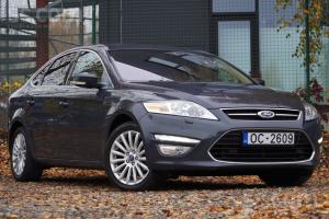 Grey Ford Mondeo 2012 in Riga, with an engine capacity of 2.00 L and mileage of 333 thousand km for 3990 €, photo 5 on AUTOMOTO.COM.LV
