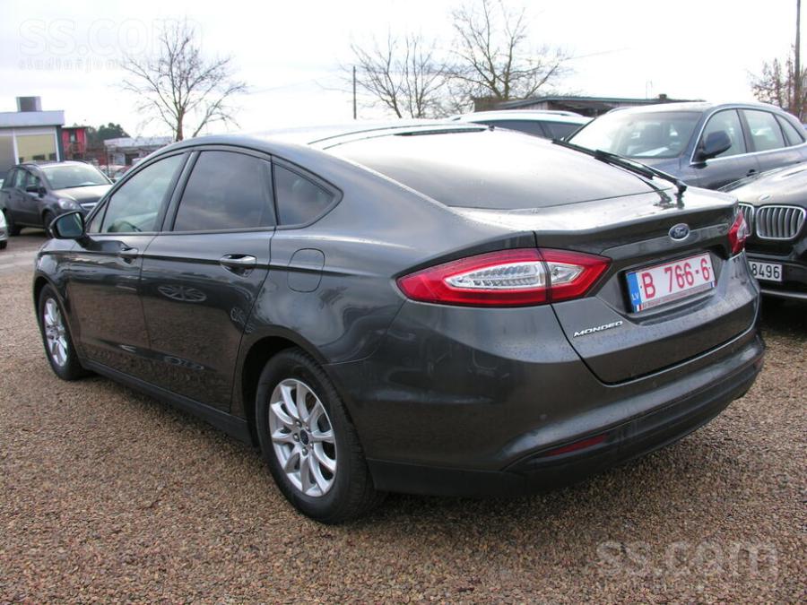 Grey Ford Mondeo 2015 in Riga, with an engine capacity of 2.00 L and mileage of 199 thousand km for 8650 €, photo 4 on AUTOMOTO.COM.LV