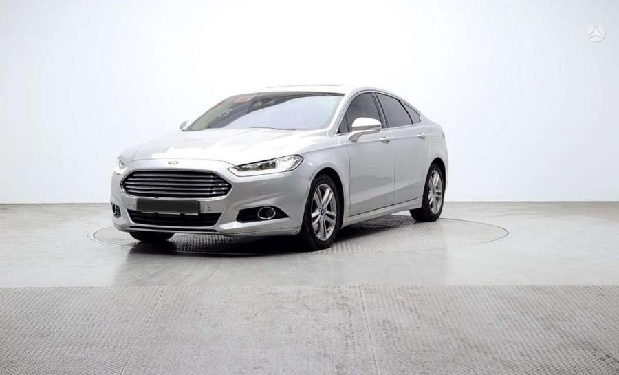Pelēks Ford Mondeo 2015 Viļņa, ar dzinēja tilpumu 2.00 L un nobraukumu 240 tūkst. km par 7744 €, foto 1 vietnē AUTOMOTO.COM.LV