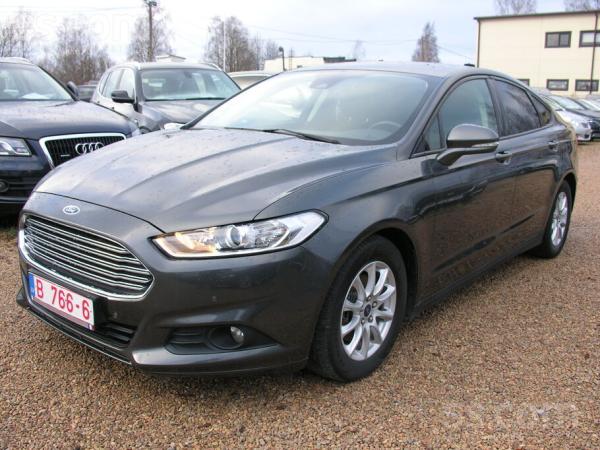 Pelēks Ford Mondeo 2015 Rīga, ar dzinēja tilpumu 2.00 L un nobraukumu 199 tūkst. km par 8350 €, foto 1 vietnē AUTOMOTO.COM.LV