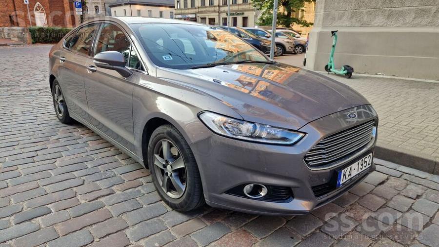 Pelēks Ford Mondeo 2015 Rīga, ar dzinēja tilpumu 1.60 L un nobraukumu 153 tūkst. km par 7000 €, foto 4 vietnē AUTOMOTO.COM.LV