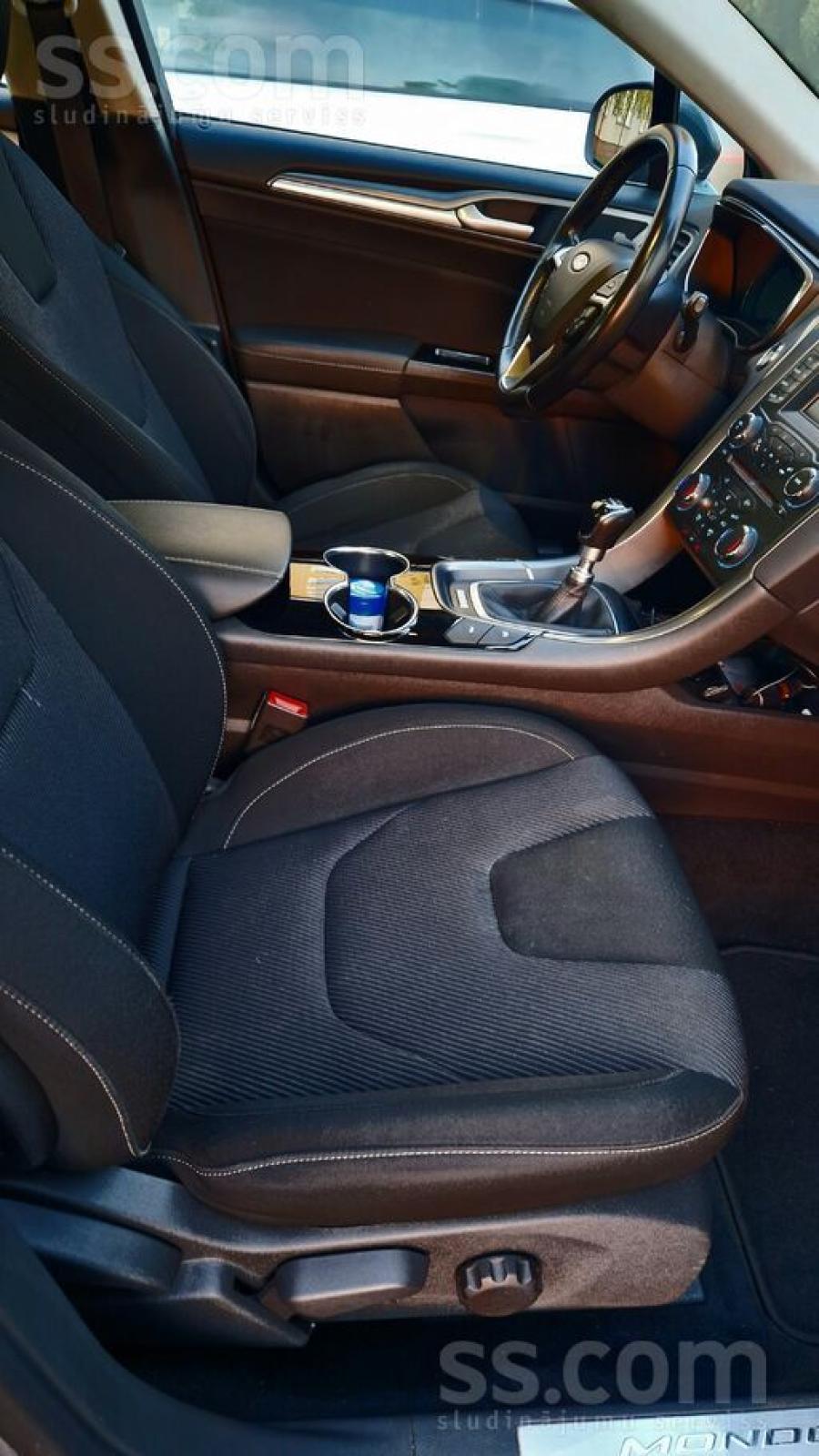 Pelēks Ford Mondeo 2015 Rīga, ar dzinēja tilpumu 1.60 L un nobraukumu 153 tūkst. km par 7000 €, foto 14 vietnē AUTOMOTO.COM.LV