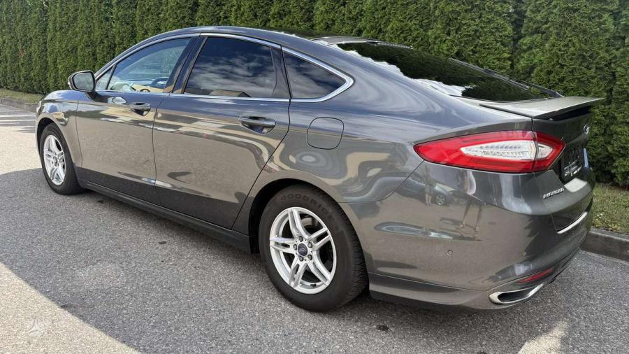 Grey Ford Mondeo 2015 in Kaunas, with an engine capacity of 1.50 L and mileage of 273 thousand km for 6750 €, photo 5 on AUTOMOTO.COM.LV