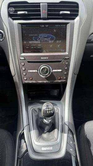 Grey Ford Mondeo 2015 in Kaunas, with an engine capacity of 1.50 L and mileage of 273 thousand km for 6750 €, photo 23 on AUTOMOTO.COM.LV