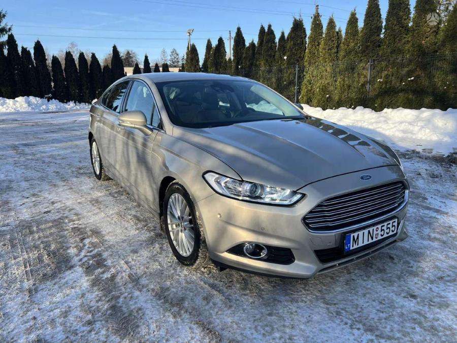 Pelēks Ford Mondeo 2016 Kauņa, ar dzinēja tilpumu 2.00 L un nobraukumu 150 tūkst. km par 10500 €, foto 2 vietnē AUTOMOTO.COM.LV
