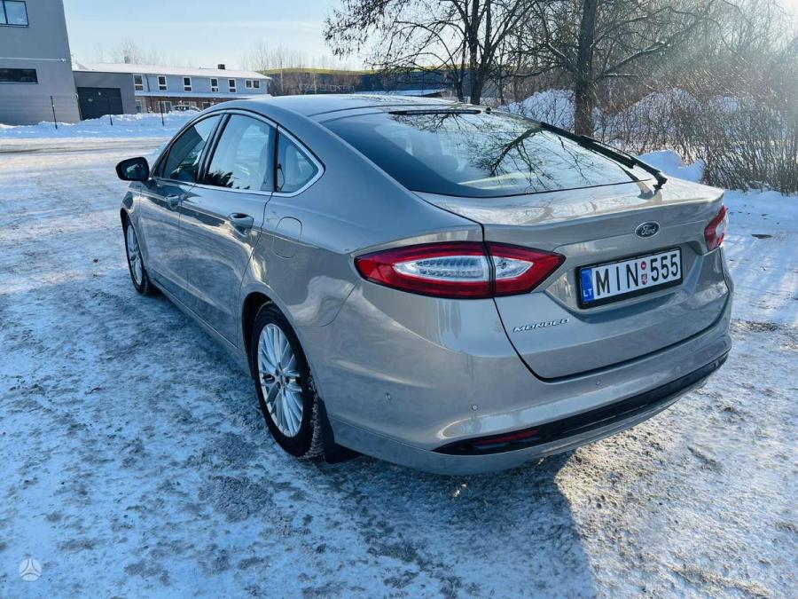 Pelēks Ford Mondeo 2016 Kauņa, ar dzinēja tilpumu 2.00 L un nobraukumu 150 tūkst. km par 10500 €, foto 4 vietnē AUTOMOTO.COM.LV