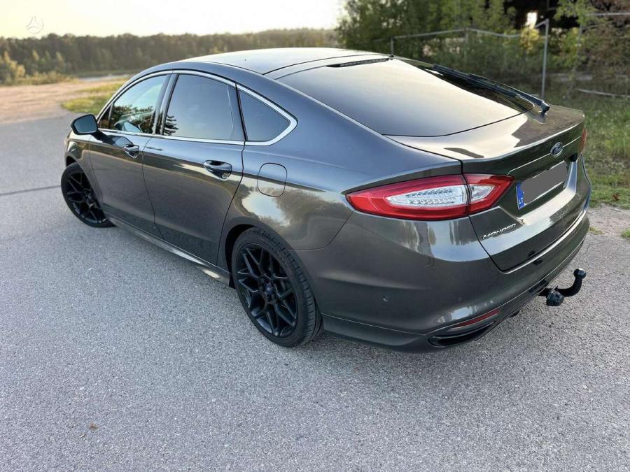 Grey Ford Mondeo 2016 in Kaunas, with an engine capacity of 2.00 L and mileage of 182 thousand km for 10800 €, photo 10 on AUTOMOTO.COM.LV