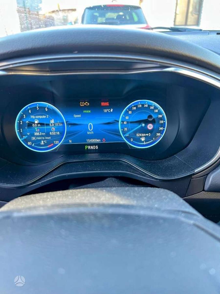 Grey Ford Mondeo 2016 in Kaunas, with an engine capacity of 2.00 L and mileage of 156 thousand km for 8700 €, photo 6 on AUTOMOTO.COM.LV