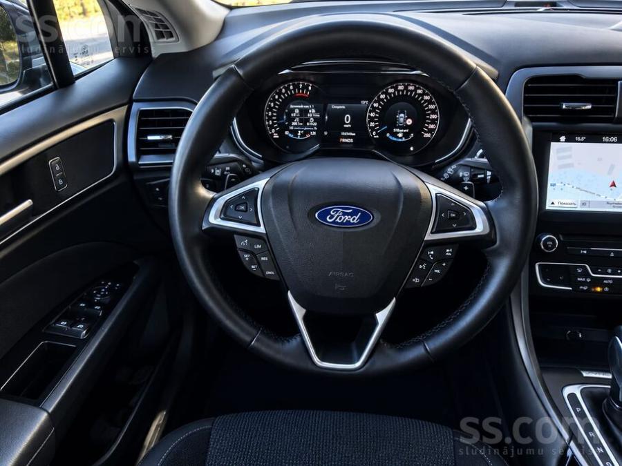 Grey Ford Mondeo 2017 in Jelgava, with an engine capacity of 1.50 L and mileage of 164 thousand km for 9390 €, photo 20 on AUTOMOTO.COM.LV
