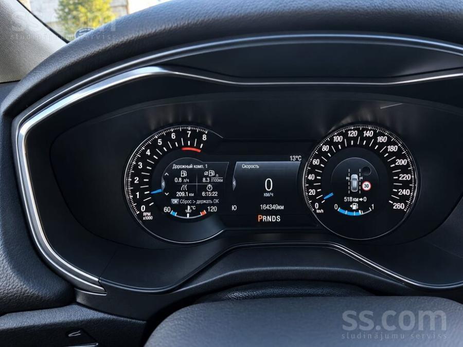 Grey Ford Mondeo 2017 in Jelgava, with an engine capacity of 1.50 L and mileage of 164 thousand km for 9390 €, photo 21 on AUTOMOTO.COM.LV