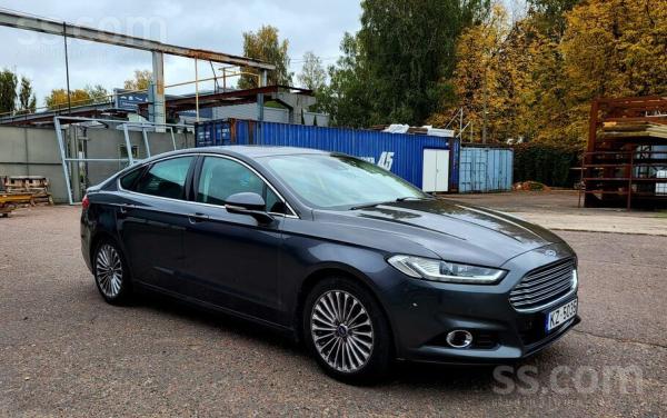 Grey Ford Mondeo 2017 in Riga, with an engine capacity of 2.00 L and mileage of 192 thousand km for 10000 €, photo 4 on AUTOMOTO.COM.LV