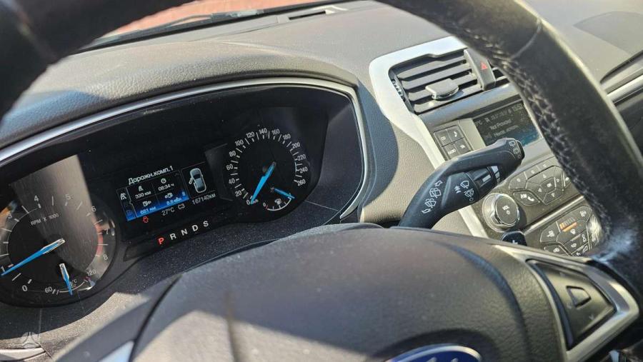 Grey Ford Mondeo 2018 in Vilnius, with an engine capacity of 1.50 L and mileage of 167 thousand km for 5950 €, photo 23 on AUTOMOTO.COM.LV