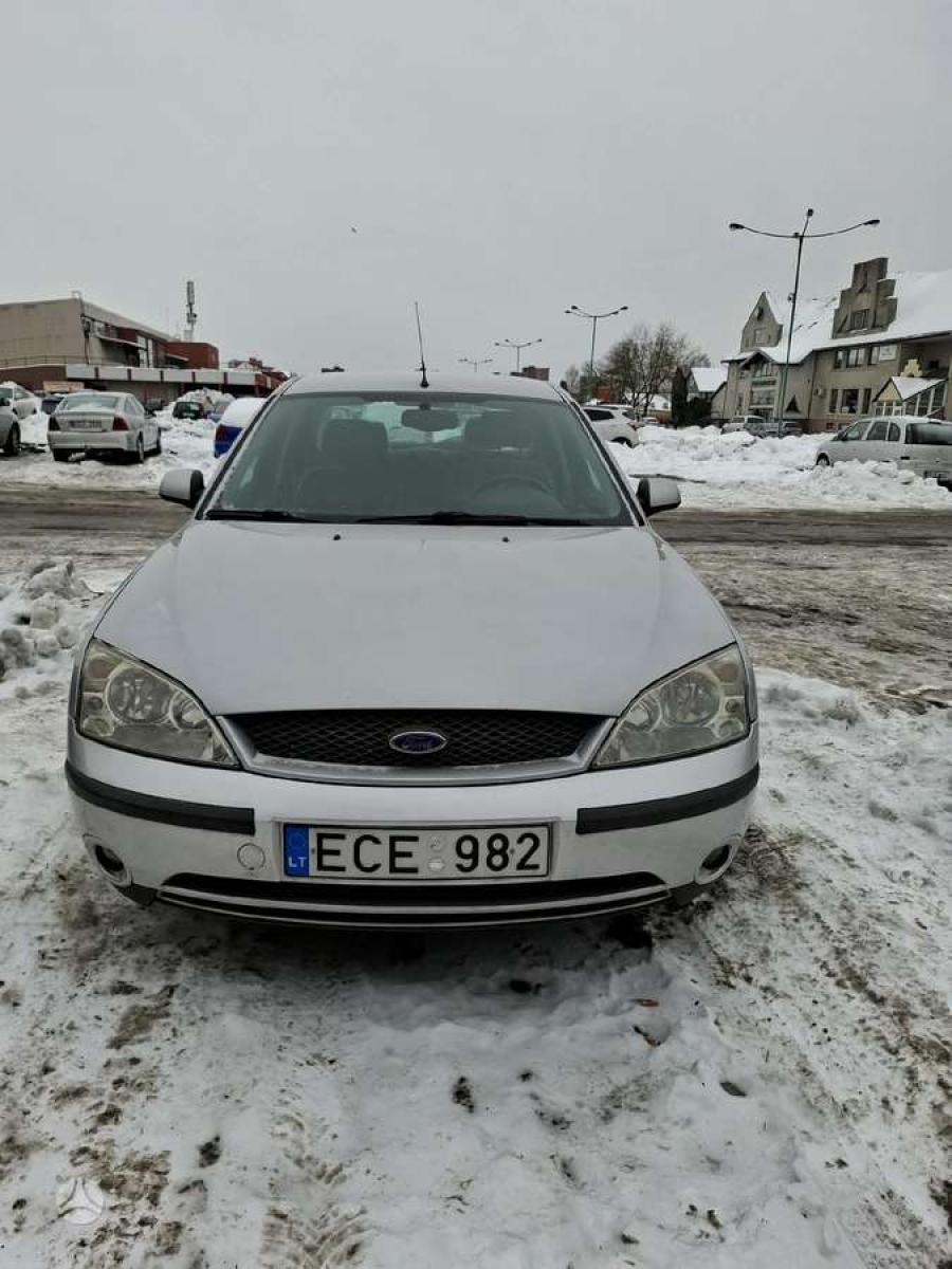 Pelēks Ford Mondeo 2001 Klaipėda, ar dzinēja tilpumu 1.80 L un nobraukumu 243 tūkst. km par 850 €, foto 5 vietnē AUTOMOTO.COM.LV