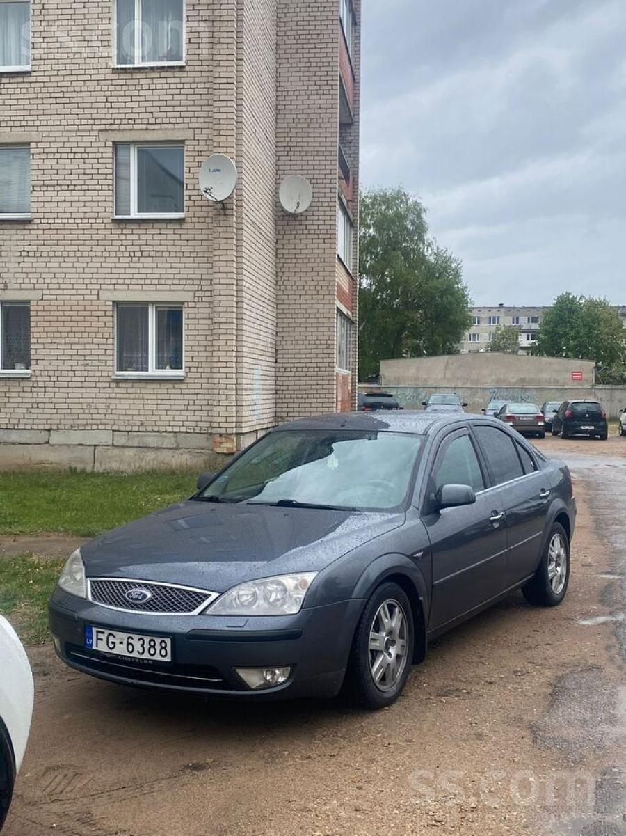 Pelēks Ford Mondeo 2004 Rīga, ar dzinēja tilpumu 2.00 L un nobraukumu 205 tūkst. km par 1400 €, foto 1 vietnē AUTOMOTO.COM.LV