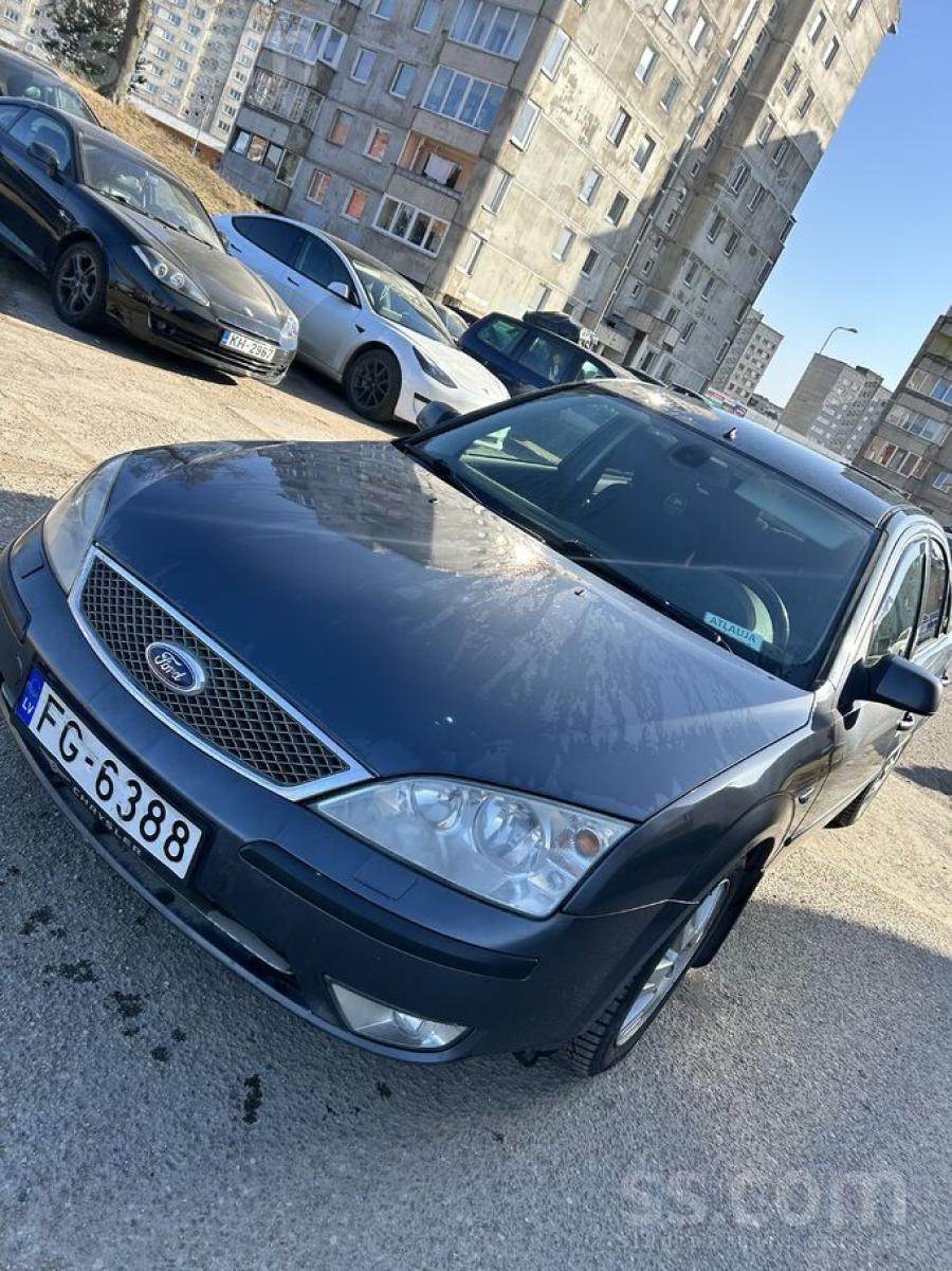 Grey Ford Mondeo 2004 in Daugavpils, with an engine capacity of 2.00 L and mileage of 205 thousand km for 800 €, photo 3 on AUTOMOTO.COM.LV