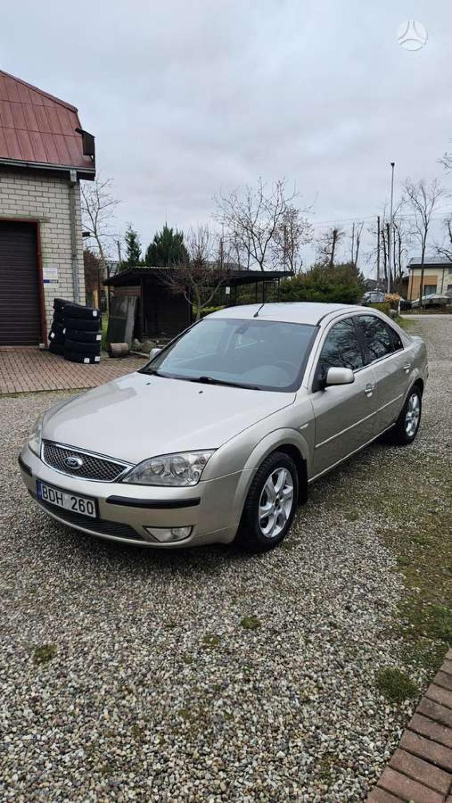 Grey Ford Mondeo 2005 in Kaunas, with an engine capacity of 2.00 L and mileage of 160 thousand km for 2550 €, photo 2 on AUTOMOTO.COM.LV
