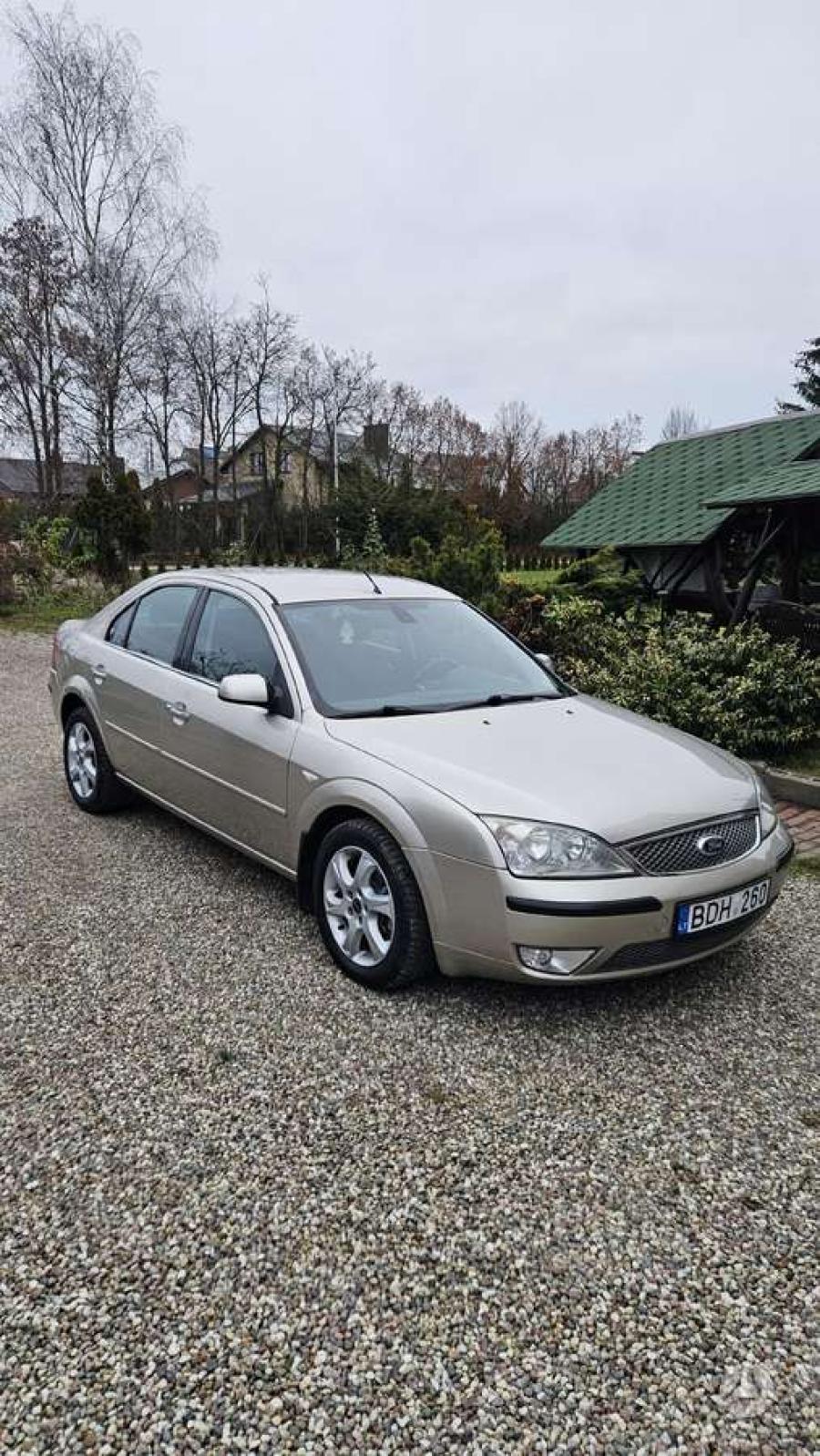 Grey Ford Mondeo 2005 in Kaunas, with an engine capacity of 2.00 L and mileage of 160 thousand km for 2550 €, photo 4 on AUTOMOTO.COM.LV