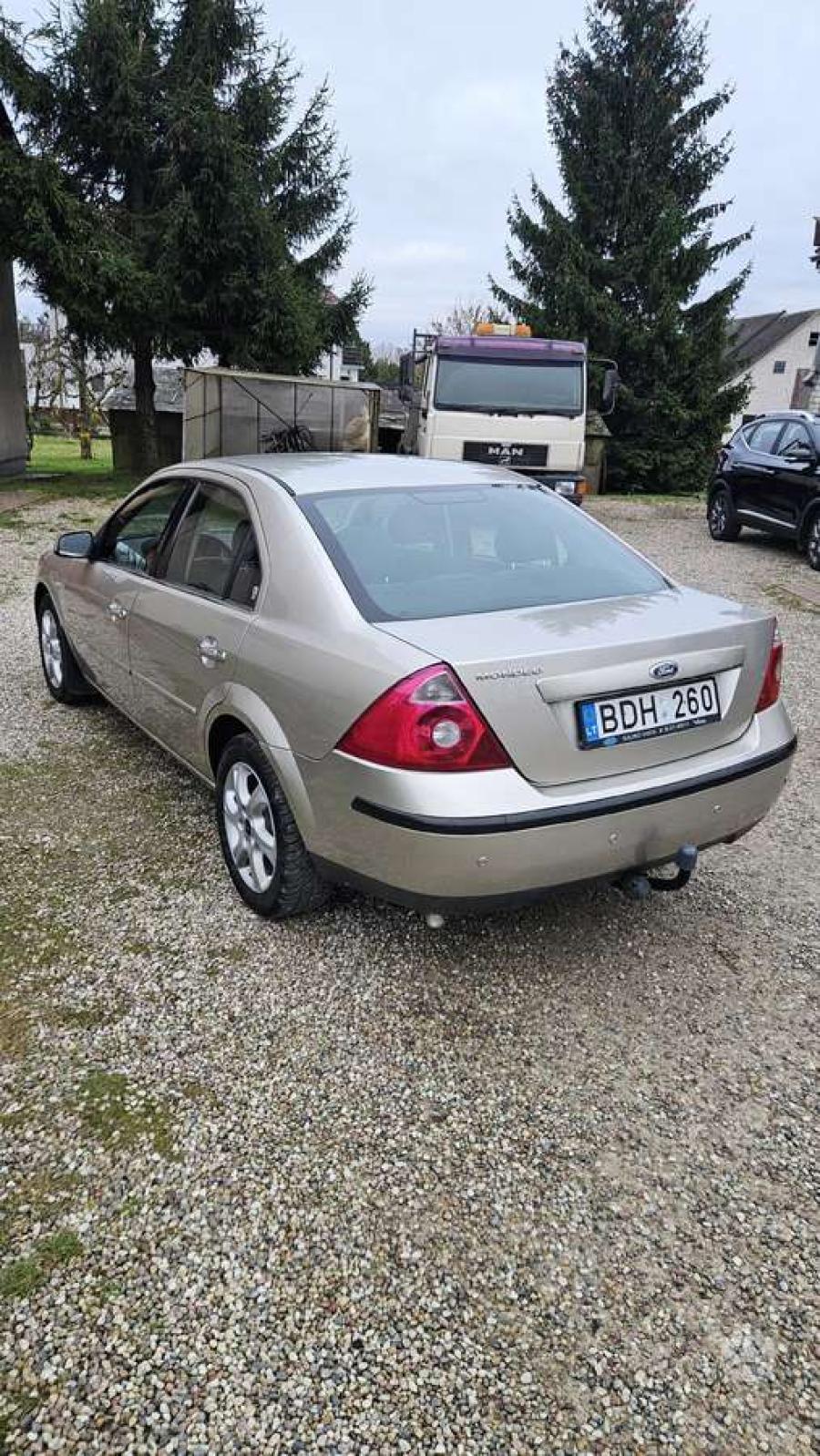 Grey Ford Mondeo 2005 in Kaunas, with an engine capacity of 2.00 L and mileage of 160 thousand km for 2550 €, photo 8 on AUTOMOTO.COM.LV