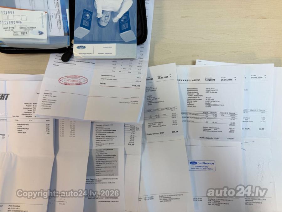 Pelēks Ford Mondeo 2009 Tallina, ar dzinēja tilpumu 1.80 L un nobraukumu 232 tūkst. km par 1999 €, foto 13 vietnē AUTOMOTO.COM.LV