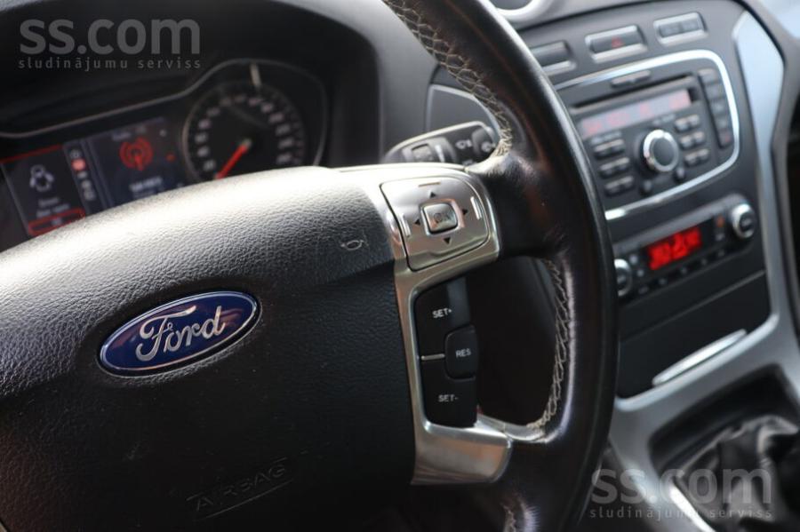 Grey Ford Mondeo 2012 in Riga, with an engine capacity of 2.00 L and mileage of 190 thousand km for 3990 €, photo 14 on AUTOMOTO.COM.LV
