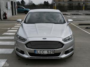 Pelēks Ford Mondeo 2015 Viļņa, ar dzinēja tilpumu 2.50 L un nobraukumu 218 tūkst. km par 6500 €, foto  vietnē AUTOMOTO.COM.LV