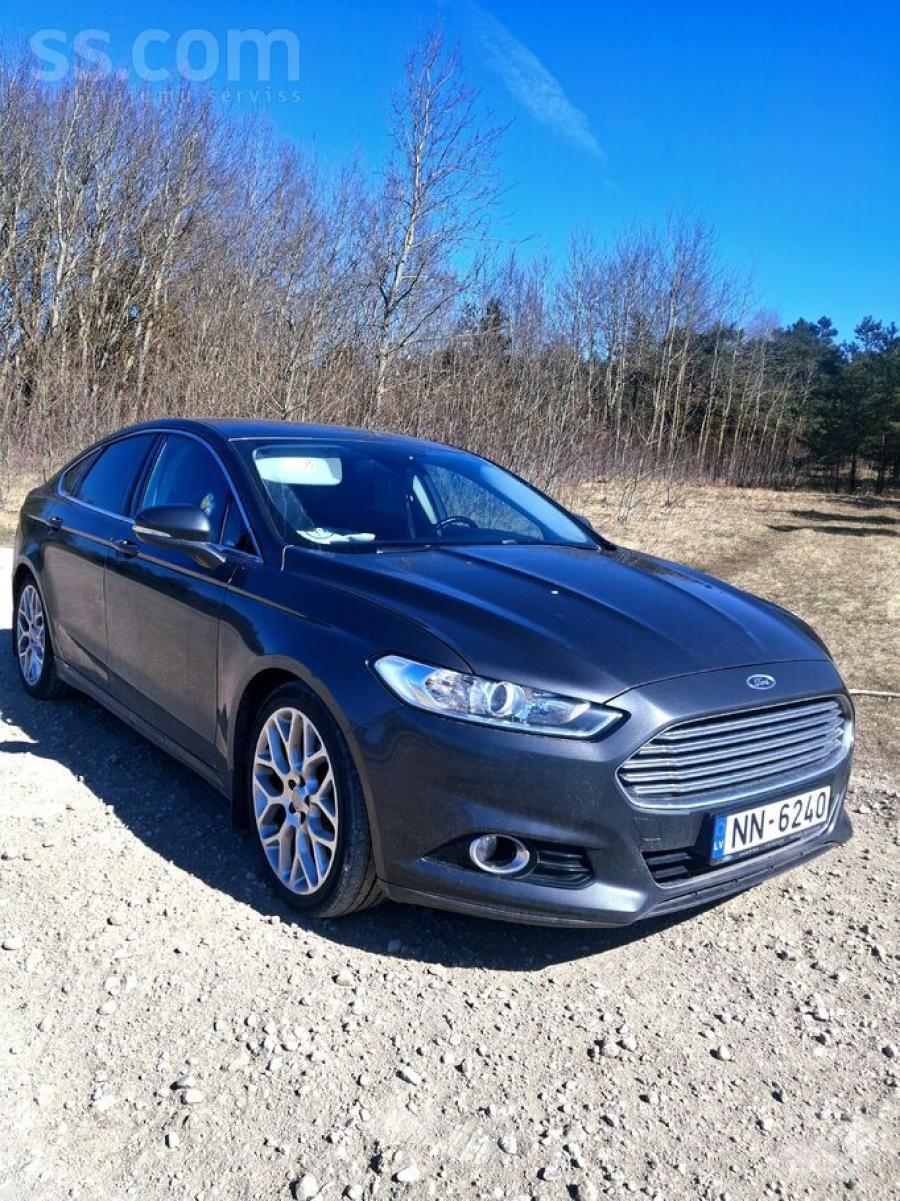 Pelēks Ford Mondeo 2015 Liepāja, ar dzinēja tilpumu 1.50 L un nobraukumu 240 tūkst. km par 7400 €, foto 1 vietnē AUTOMOTO.COM.LV