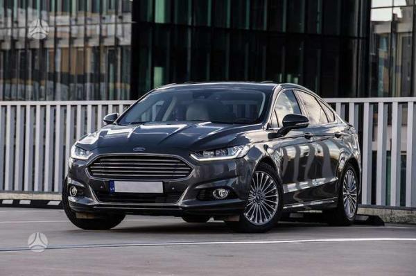 Grey Ford Mondeo 2016 in Vilnius, with an engine capacity of 2.00 L and mileage of 217 thousand km for 8600 €, photo 1 on AUTOMOTO.COM.LV