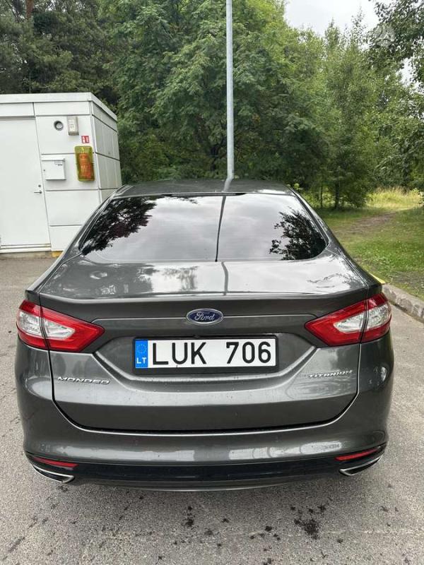 Grey Ford Mondeo 2016 in Vilnius, with an engine capacity of 2.00 L and mileage of 217 thousand km for 8600 €, photo 6 on AUTOMOTO.COM.LV