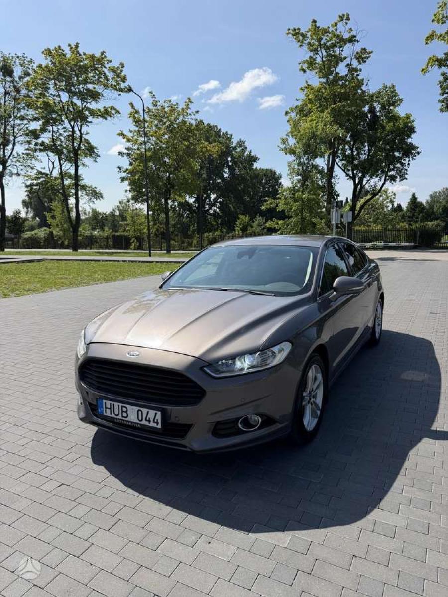 Pelēks Ford Mondeo 2016 Kauņa, ar dzinēja tilpumu 2.00 L un nobraukumu 245 tūkst. km par 3799 €, foto 4 vietnē AUTOMOTO.COM.LV