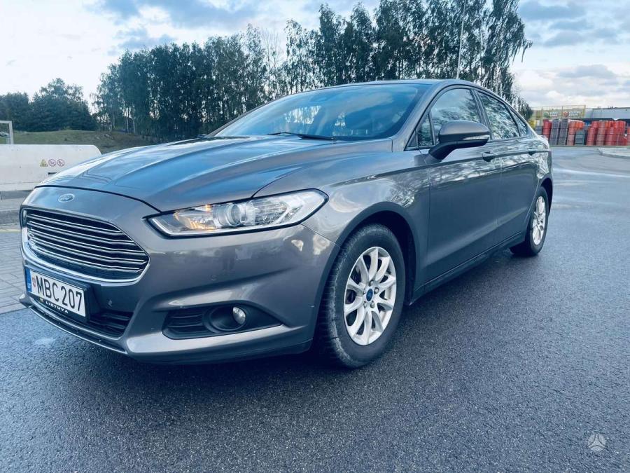 Pelēks Ford Mondeo 2016 Viļņa, ar dzinēja tilpumu 1.50 L un nobraukumu 166 tūkst. km par 4150 €, foto 1 vietnē AUTOMOTO.COM.LV