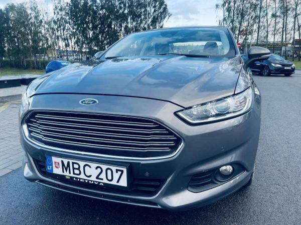 Grey Ford Mondeo 2016 in Vilnius, with an engine capacity of 1.50 L and mileage of 166 thousand km for 4150 €, photo 5 on AUTOMOTO.COM.LV