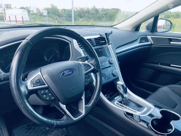 Grey Ford Mondeo 2016 in Vilnius, with an engine capacity of 1.50 L and mileage of 166 thousand km for 4150 €, photo 7 on AUTOMOTO.COM.LV