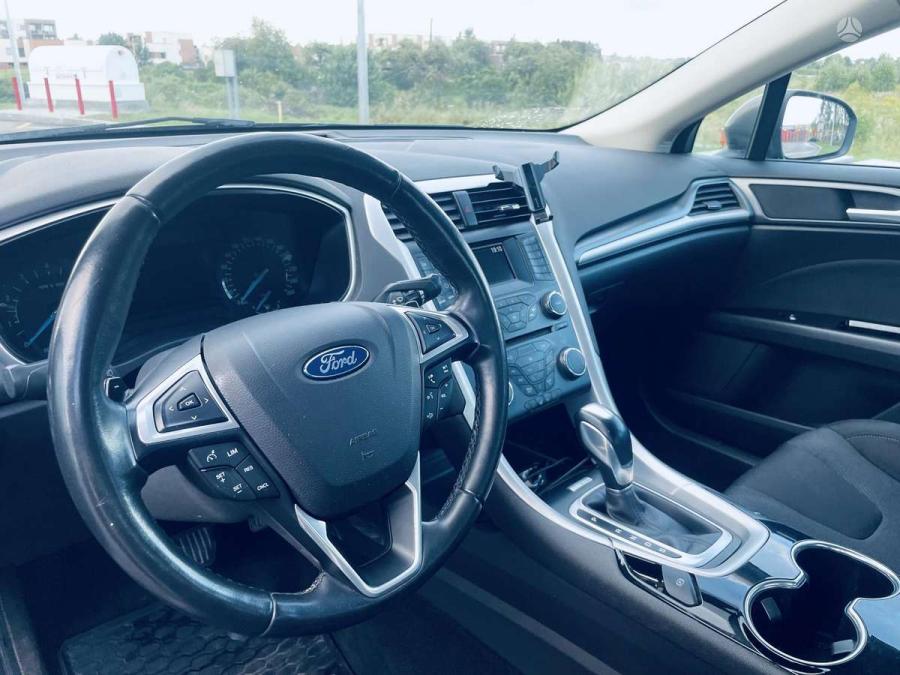 Pelēks Ford Mondeo 2016 Viļņa, ar dzinēja tilpumu 1.50 L un nobraukumu 166 tūkst. km par 4150 €, foto 8 vietnē AUTOMOTO.COM.LV