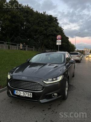 Pelēks Ford Mondeo 2017 Rīga, ar dzinēja tilpumu 2.00 L un nobraukumu 158 tūkst. km par 9500 €, foto  vietnē AUTOMOTO.COM.LV