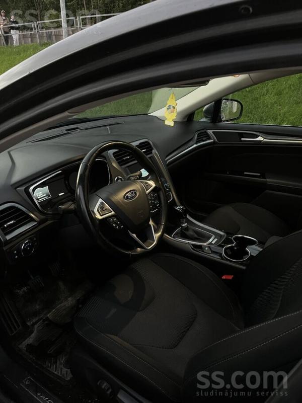 Ford Mondeo 2017 Rīga vietnē Pelēks Ford Mondeo 2017 Rīga, ar dzinēja tilpumu 2.00 L un nobraukumu 158 tūkst. km par 9500 €, foto 4 vietnē AUTOMOTO.COM.LV