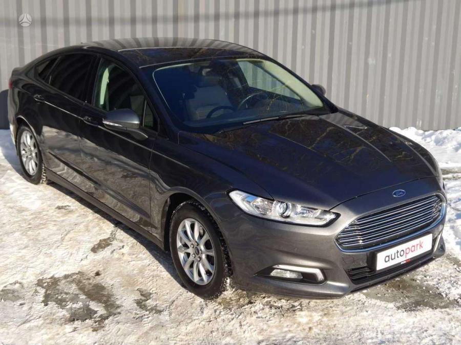 Pelēks Ford Mondeo 2019 Viļņa, ar dzinēja tilpumu 1.50 L un nobraukumu 22 tūkst. km par 13900 €, foto 2 vietnē AUTOMOTO.COM.LV