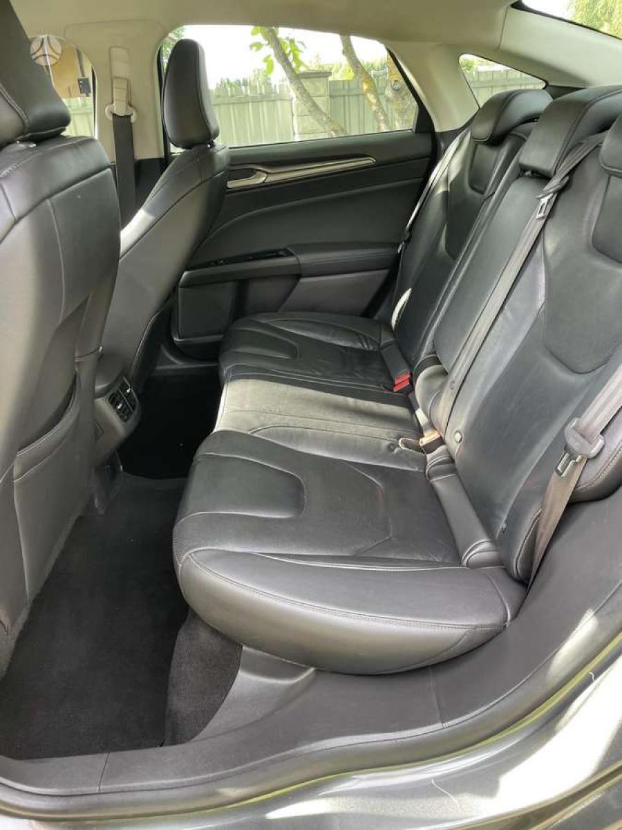Pelēks Ford Mondeo 2019 Raseiniai, ar dzinēja tilpumu 2.00 L un nobraukumu 316 tūkst. km par 9600 €, foto 14 vietnē AUTOMOTO.COM.LV