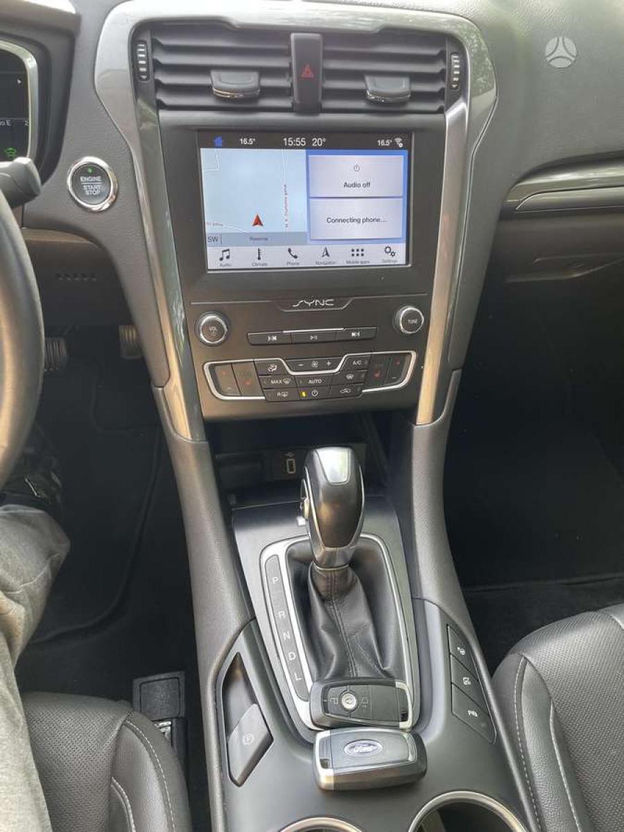 Pelēks Ford Mondeo 2019 Raseiniai, ar dzinēja tilpumu 2.00 L un nobraukumu 316 tūkst. km par 9600 €, foto 23 vietnē AUTOMOTO.COM.LV