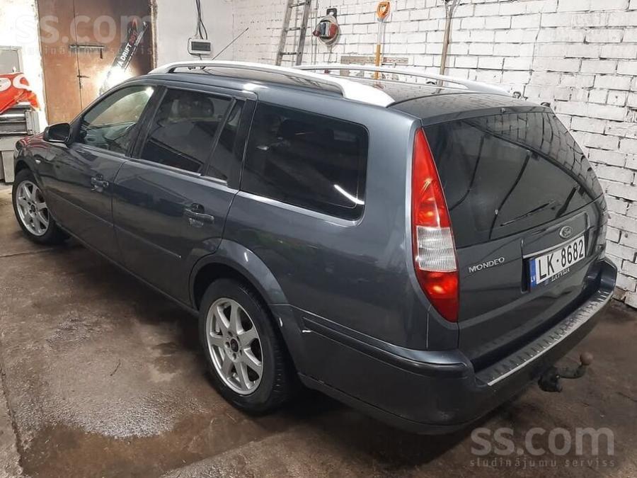 Pelēks Ford Mondeo 2005 Rīga, ar dzinēja tilpumu 2.20 L un nobraukumu 365 tūkst. km par 1200 €, foto 3 vietnē AUTOMOTO.COM.LV