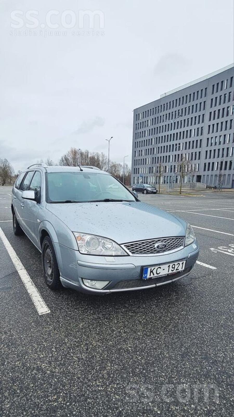 Grey Ford Mondeo 2005 in Riga, with an engine capacity of 2.20 L and mileage of 286 thousand km for 600 €, photo 5 on AUTOMOTO.COM.LV