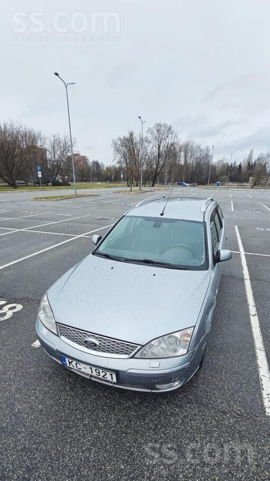 Grey Ford Mondeo 2005 in Riga, with an engine capacity of 2.20 L and mileage of 286 thousand km for 600 €, photo 6 on AUTOMOTO.COM.LV