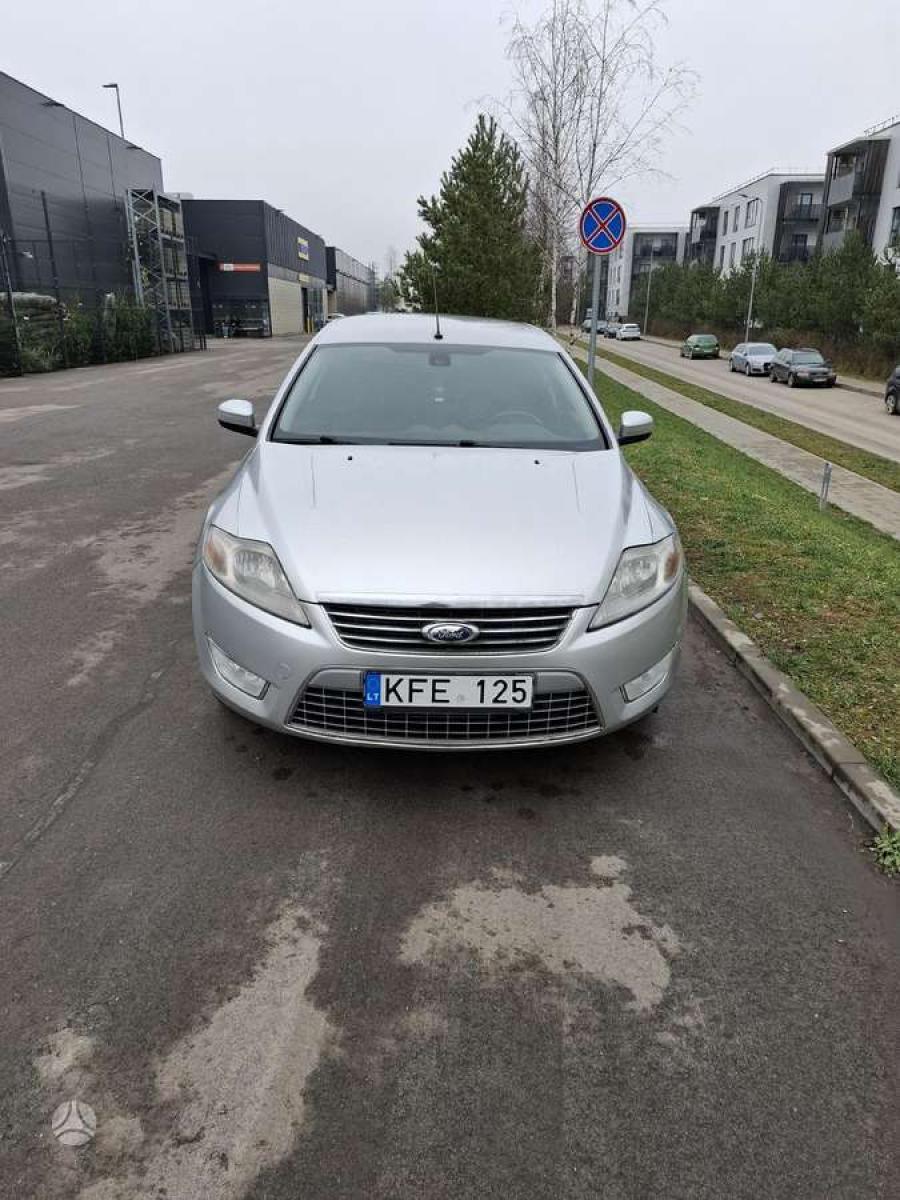 Pelēks Ford Mondeo 2008 Viļņa, ar dzinēja tilpumu 2.00 L un nobraukumu 354 tūkst. km par 2690 €, foto 5 vietnē AUTOMOTO.COM.LV