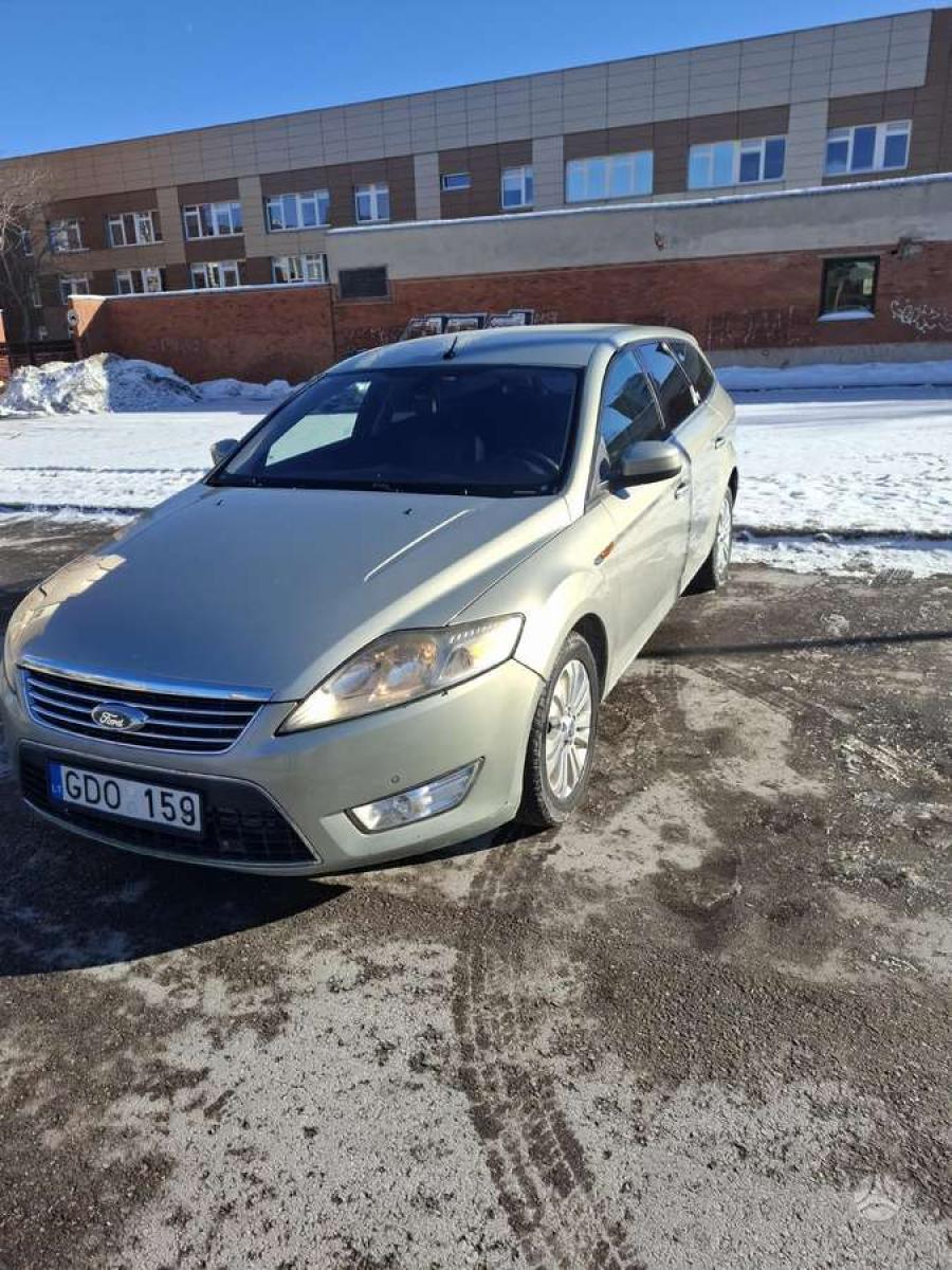 Grey Ford Mondeo 2008 in Vilnius, with an engine capacity of 2.00 L and mileage of 271 thousand km for 2500 €, photo 2 on AUTOMOTO.COM.LV