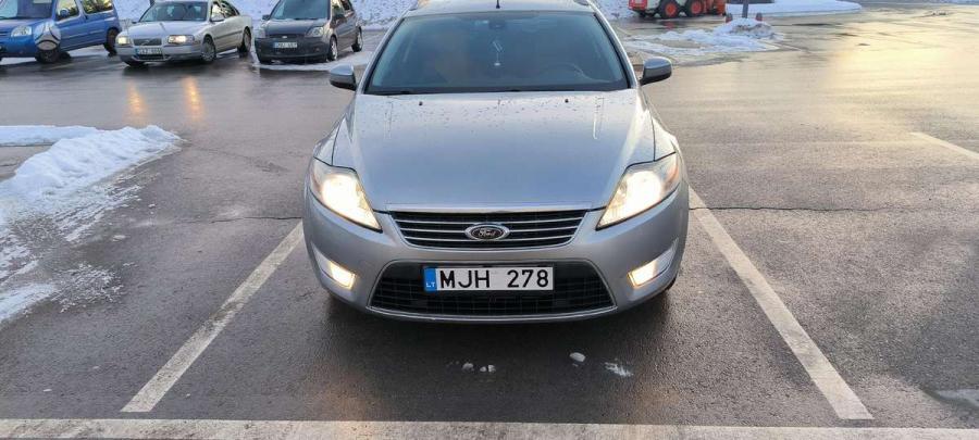 Pelēks Ford Mondeo 2008 Plungė, ar dzinēja tilpumu 2.00 L un nobraukumu 345 tūkst. km par 2000 €, foto 7 vietnē AUTOMOTO.COM.LV