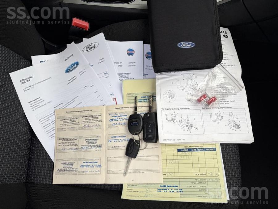 Pelēks Ford Mondeo 2008 Jelgava, ar dzinēja tilpumu 2.00 L un nobraukumu 0 tūkst. km par 2950 €, foto 18 vietnē AUTOMOTO.COM.LV