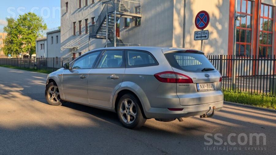 Grey Ford Mondeo 2008 in Daugavpils, with an engine capacity of 2.00 L and mileage of 415 thousand km for 1100 €, photo 4 on AUTOMOTO.COM.LV