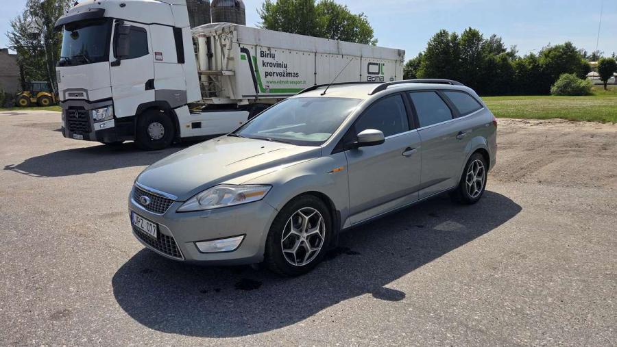 Pelēks Ford Mondeo 2008 Šakiai, ar dzinēja tilpumu 2.00 L un nobraukumu 322 tūkst. km par 2000 €, foto 3 vietnē AUTOMOTO.COM.LV